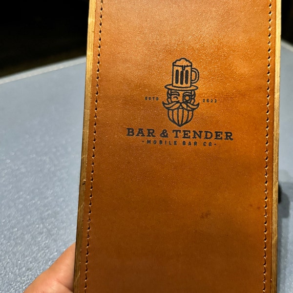 Leather Tally Book • Logbook • Tally Notebook • Notepad • Journaling ...