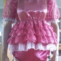 Pvc Top Pinny Maids Dress Set Fancy Dress Sissy Lolita Cosplay - Etsy UK
