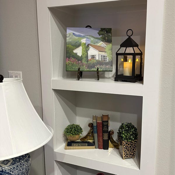 Jennifer Boswell 12x12 Old Books Signed Canvas Print From Original Oil ...