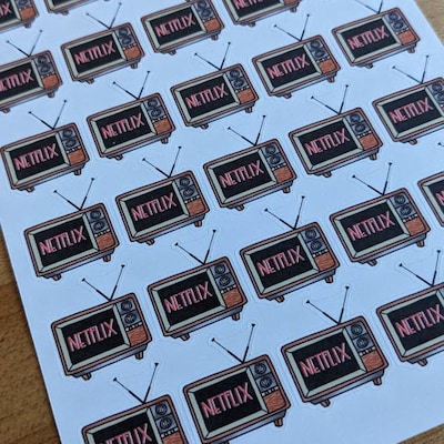 Netflix Planner Stickers - Etsy