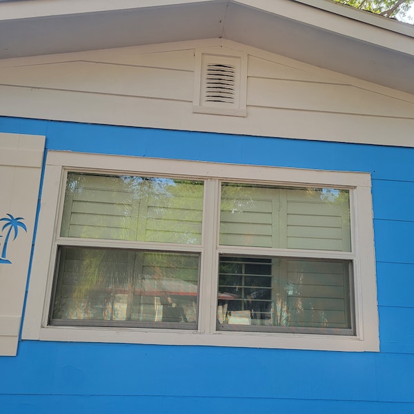 Exterior Shutter, Flamingo Board and Batten, Florida Shutter, Sold ...