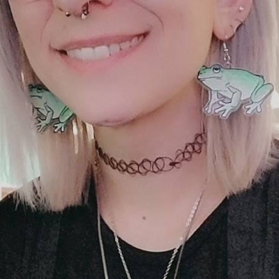 SNAIL SLIME Original Drawing 5x5 Inches Spooky Doodle - Etsy