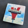 Varsity Restaurant in Atlanta, Georgia vertical Sign Original Coaster ...