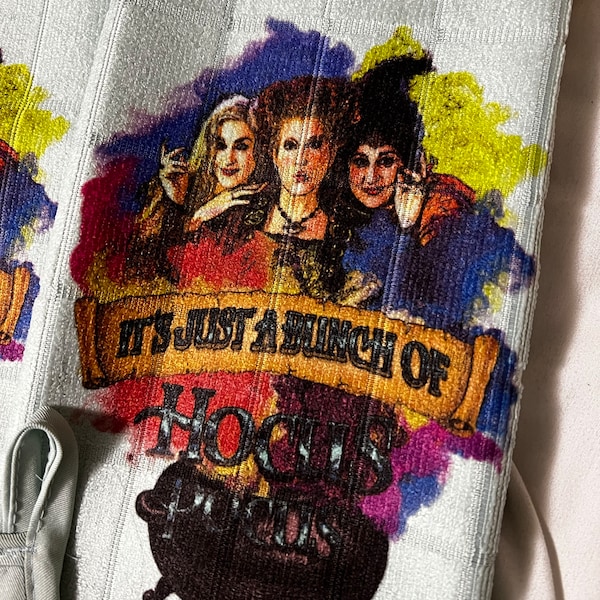 Hocus Pocus, Sanderson Sisters, Halloween Template for Sublimation DTG ...