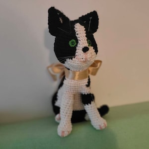 Crochet Cat Pattern, Cat Amigurumi Pattern, Crochet Cream Cat Pattern ...