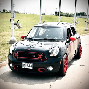 2pcs Set Hood Stripes Stickers Decals for Mini Cooper 2001-2022 ...