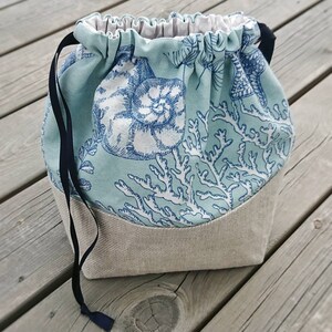 PATTERN, Drawstring Bag, Knitting Bag, PDF Sewing Pattern, Project Bag ...