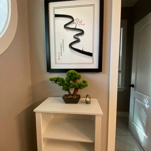 Calm Traditional Chinese Art Print Chinese Ink and Water Landscape ...