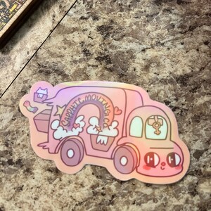 Lil Baphy Baphomet Sticker Water Weatherproof - Etsy