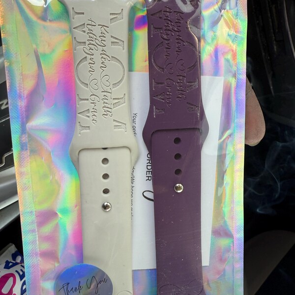 Butterfly Apple Watch Band Engraved Band 38mm 40mm 41mm 44mm 45mm 42mm ...