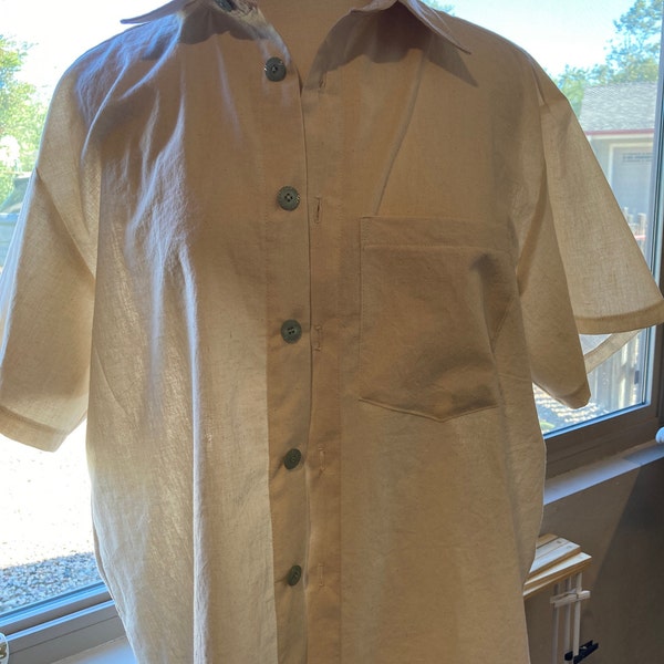 Finch Button up Digital Sewing Pattern - Etsy