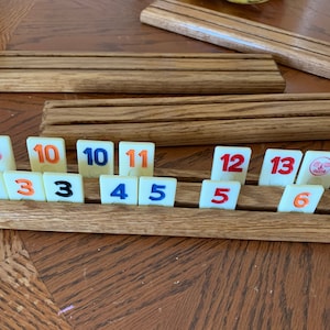 Rummikub Racks - Set of 4 - Etsy