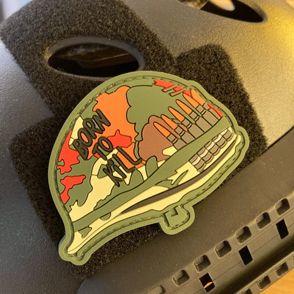 COD Skull Patch Black/grey Hook & Loop, Fabric Morale Gamer Military ...