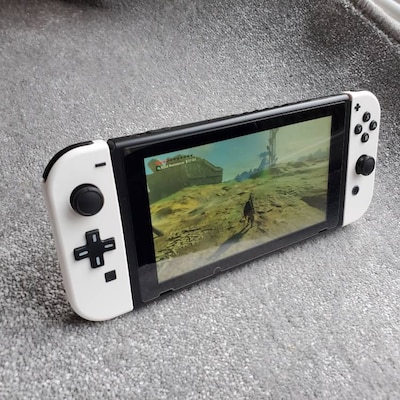 New Custom Nintendo Switch White D-pad Joy-con Controller - Etsy