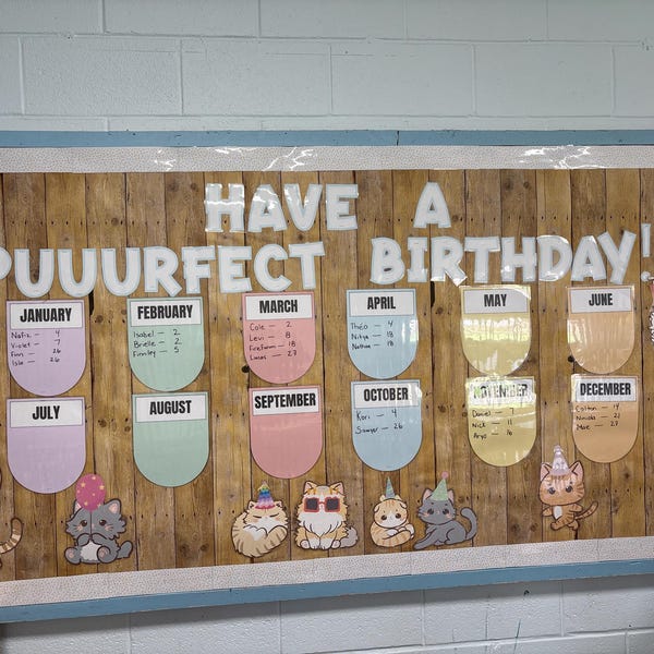 Bookshelf Bulletin Board Kit | Classroom Library Decor - Etsy