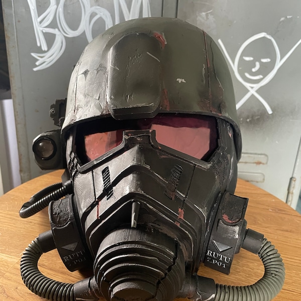 Handmade NCR Ranger Helmet: 3D Printed PLA, Cosplay Prop - Etsy
