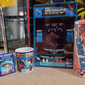 Space Invaders Arcade Game Marquee Bezel & Screenshot - Etsy