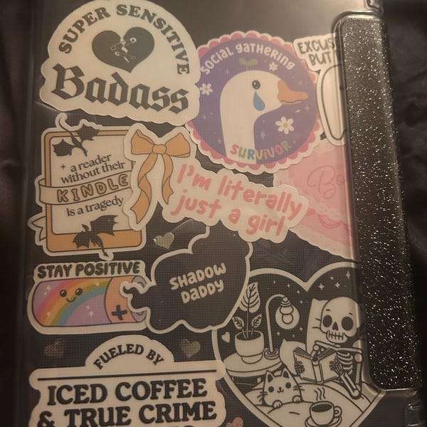 Overstimulated Waterproof Sticker Decal/ Mental Health Awareness/self ...