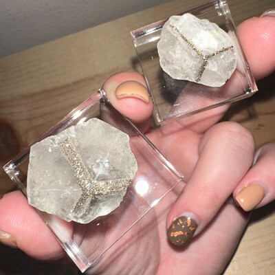 Rare Trolleite Crystal Cubes Blue Teal Trolleite Crystal Trolleite ...