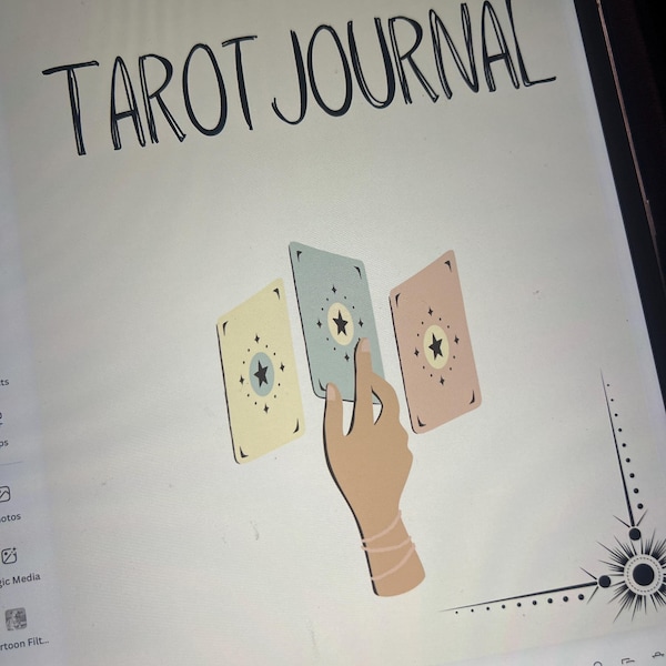 Tarot Journal Printable | Daily Tarot Journal | Tarot Workbook | Cheat ...