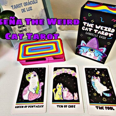 The Weird Cat Tarot Deck and Guidebook - Etsy Australia