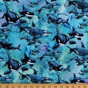 Sea Turtle Silhouette Appliqué Quilt Kit Pre Cut Northcott Fabrics - Etsy