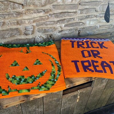 Mosaic Crochet Alphabet shadow Font, Mosaic Overlay Crochet Pattern ...