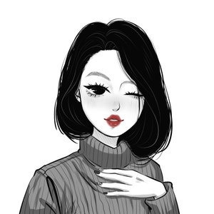 Custom Profile Picture/korean Style/avatar/digital - Etsy