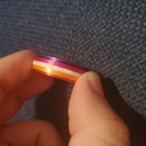 LGBTQ Fidget Rings Pride Flag Fidget Rings Pride Month LGBTQ Flag Ring ...