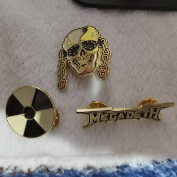 Megadeth - Enamel Pin Set - Etsy