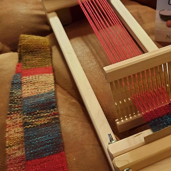4" Rigid Heddle Loom, Cardweaving Loom Frame or Use the Included 4 ...