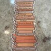 Bookmark Book Tracker, Book Stack, Double Sided, 34 Books to Fill per ...