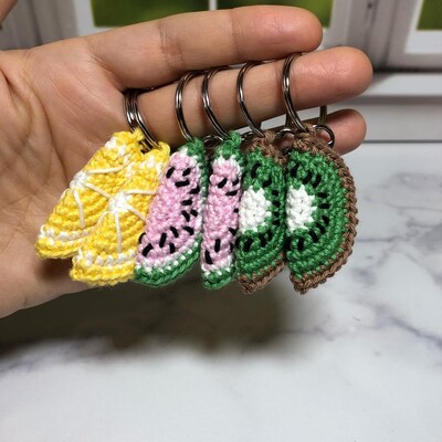 Crochet Beginner Pattern and Tutorial How to Crochet Fruit Slice ...