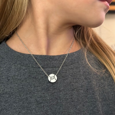 Runners Necklace Track or Cross Country Running Necklace - Etsy