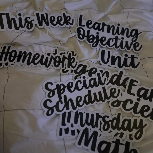 Magnets for Classroom Visual Aid Cards You Will Need School Supplies ...