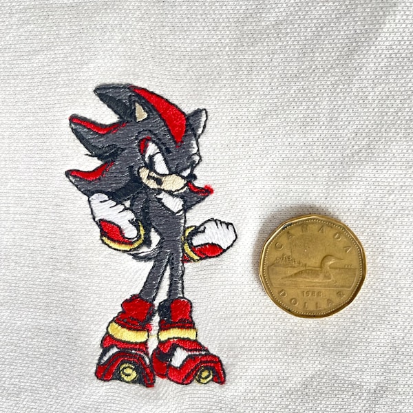 Shadow Machine Embroidery Design. Sonic. 3 in X 1.77 In - Etsy