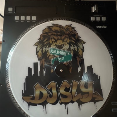 YOUR Logo custom RANE 12 Control Vinyl Pair - Etsy