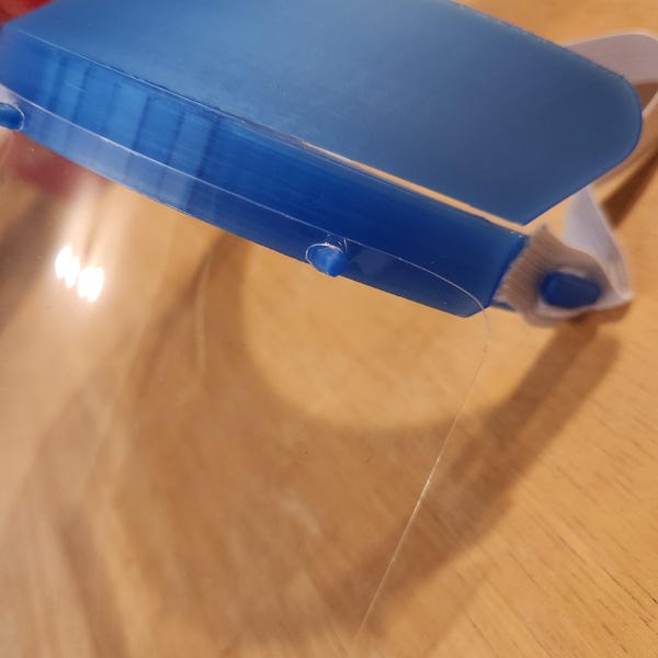 Face Shield PPE With Forehead Guard - Comfortable - Reusable - Made in ...