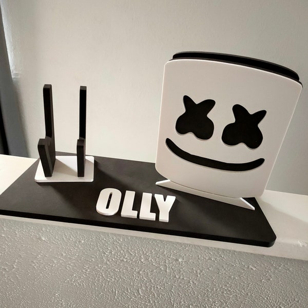 Personalised Character Head Gaming Stands Headset and Controller Holder ...