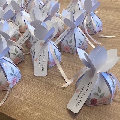 Wedding Confetti Boxes Wedding Decor Confetti Pouches - Etsy