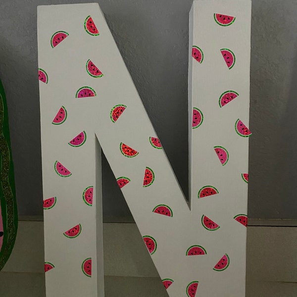 Watermelon Stickers, Set of 48 Sparkly Summer Fruit Vinyl Decals. - Etsy