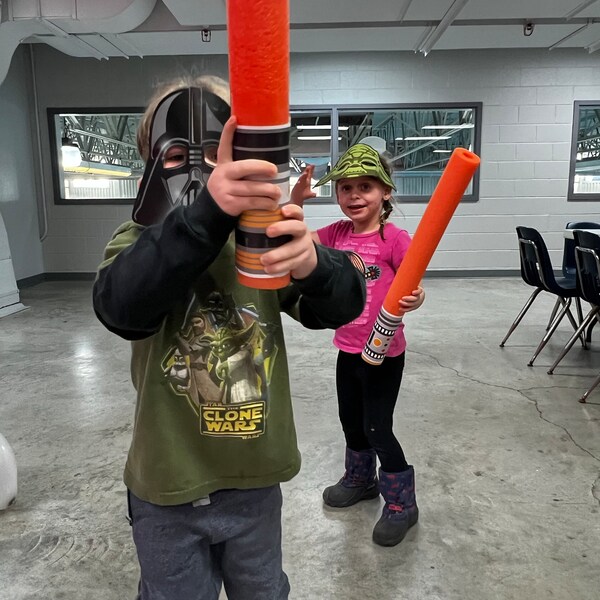 Lightsaber Handles STAR WARS Kids Birthday Party Jedi Training Academy ...