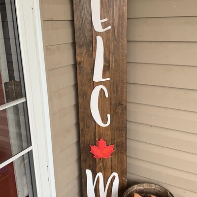 Welcome Sign for Front Door Interchangeable Shapes Magnetic - Etsy