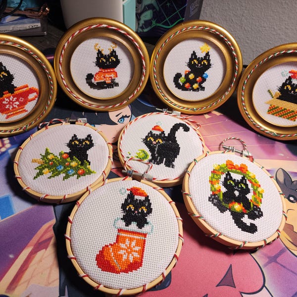 Mini Animal Cross Stitch Pattern PDF Download Set of 15 Animals Cross ...