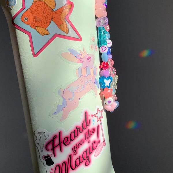 Goldfish Star Sticker | Glossy and Waterproof - Etsy