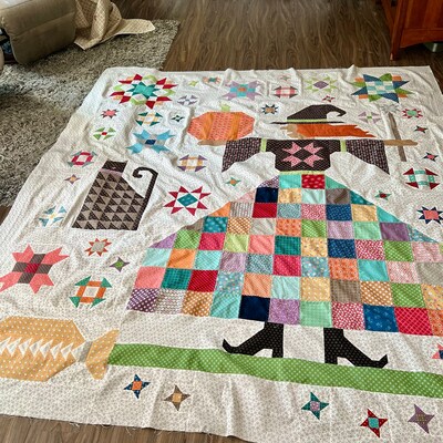 Painted Ladies Quilt Pattern by Eye Candy Quilts ECQ2117 - Etsy