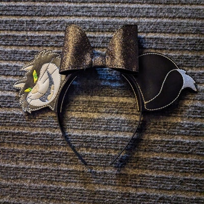 Cinderella Lucifer Inspired Mouse Ears Headband Accessories Costume ...