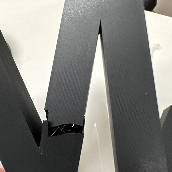 Totally Custom 3D Outdoor Sign Letters. 1 Inch Thick, Any Font, Size or ...