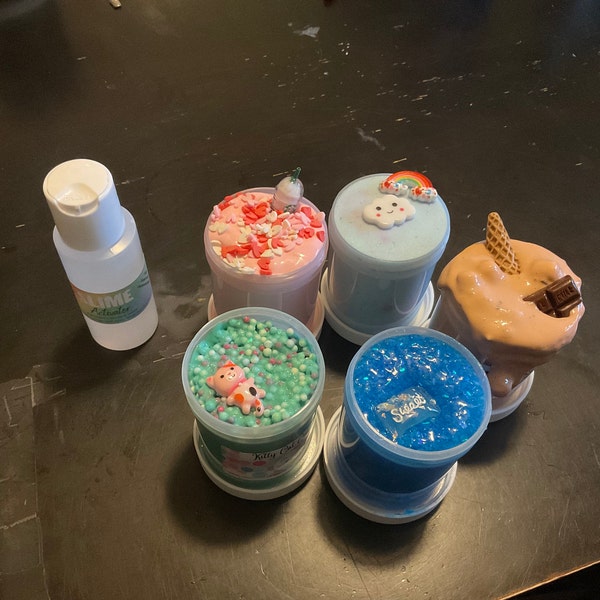 Mystery Slime Box/package FREE Extras Birthday Gift/toys for Kids ...