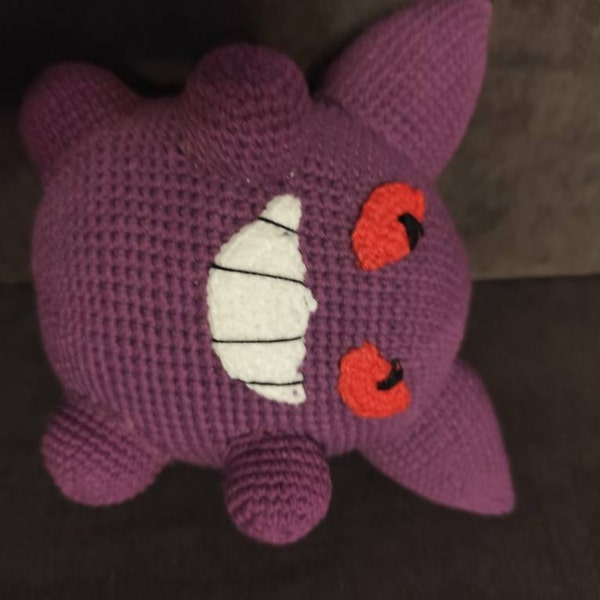 Gengar Pattern, Pandacrocheting Style - Etsy